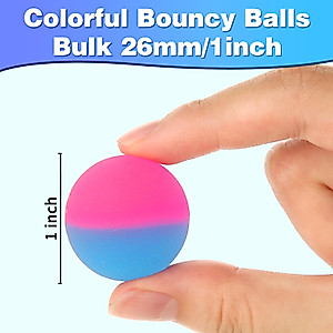 JYXT 24pcs Bouncy Balls for Kids Treasure Box Toys for Classroom Party Favors for Toddlers Kids 3-5 4-8 8-12 Birthday Christmas Goodie Bag Stuffers Gifts