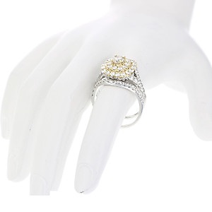 Vir Jewels 1.87 cttw Diamond Wedding Engagement Ring Set 14K Yellow Gold Bridal Size 7