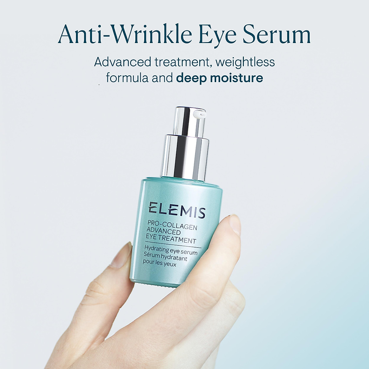 ELEMIS Pro-Collagen Advanced Eye Treatment, 15ml – Lightweight Daily Anti-Wrinkle Eye Serum, Firm, Smooth & Deeply Hydrate Delicate Skin, Anti-Aging Serum, Fine Lines and Wrinkles Treatment