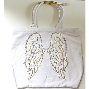Victoria's Secret Heavenly Studded Angel Wings Weekender Beach Tote Bag
