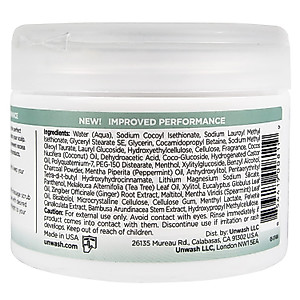 Unwash Charcoal Detox Scalp Scrub - Detoxify, Exfoliate, & Rebalance Hair & Scalp, Removes Build-Up, For Dry, Itchy Scalps Paraben Free, 8.82 oz