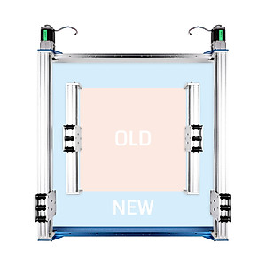 Genmitsu 24” x 24” (600 x 600mm) XY-Axis Extension Upgraded Accessories Kit for CNC Router Machine PROVerXL 4030 V1