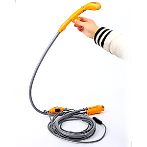 8milelake 12V Portable pressure washer automobile Shower set Suitable for Indoor or Outdoor Use, Pet Washing, Car Washing, Camping, Baby Showering