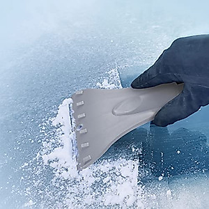 Snow Joe SJBLZD-4IN1-GRY Multi-Purpose Auto Snow Tool Kit, W/Storage Bag, Snow Broom, Brush, Shovel, Scraper, Gray