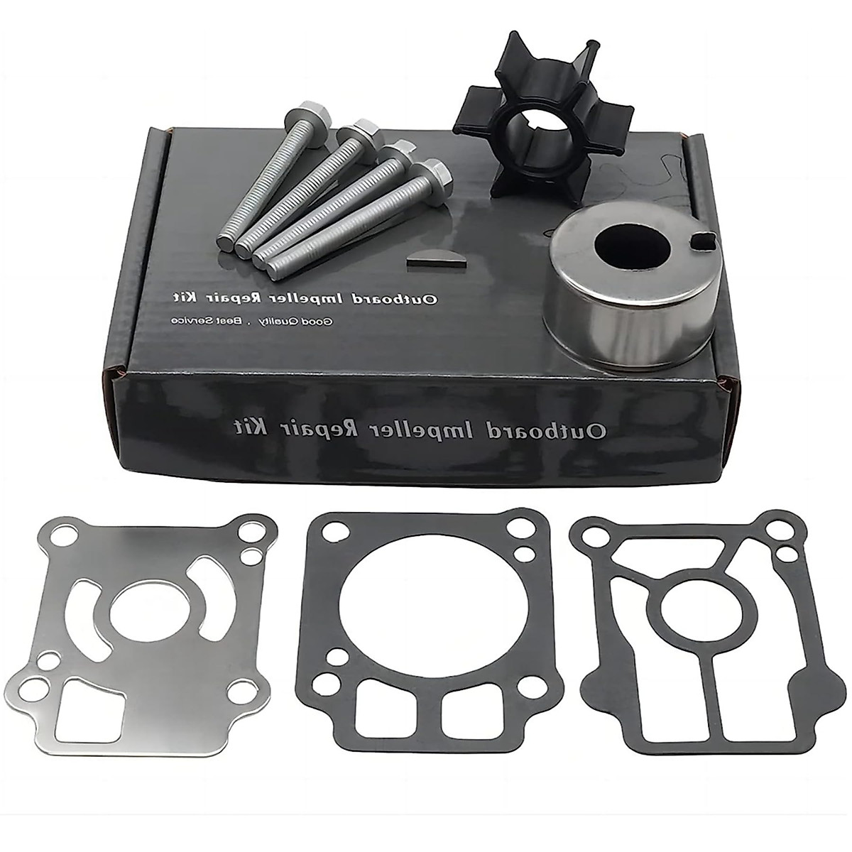 UanofCn 853792A07 Water Pump Impeller Kit for Mercury Marine Outboard 25HP 30HP 4 Stroke EFI Tohatsu Nissan 361873220