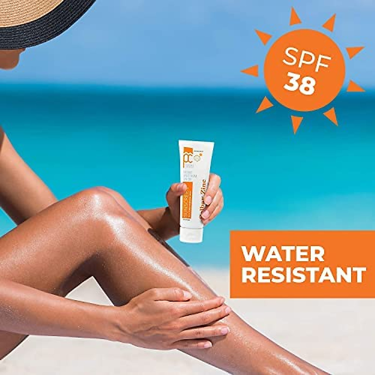 Solbar Zinc Sun Protection Cream SPF 38 4 oz (Pack of 2)