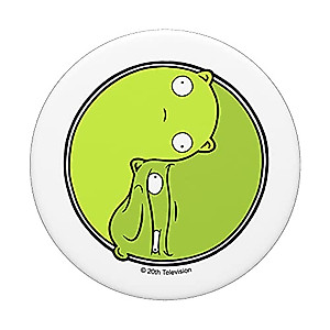 Bob’s Burgers Kuchi Kopi and Melted Kopi Yin Yang PopSockets Swappable PopGrip