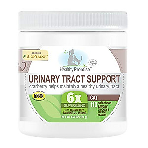 Four Paws Healthy Promise Cat Urinary Tract Supplement Soft Chews 110 Count