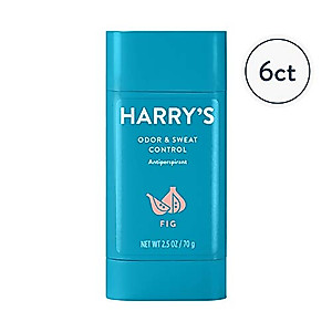 Harry's Extra-Strength Antiperspirant - Odor & Enhanced Sweat Control Antiperspirant for Men - Fig (6 Count)