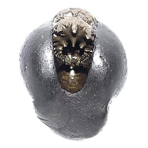 Rudrakshguru Wooden Bhuvaneshwari Shaligram (Black, 2.50 x 2-inch)