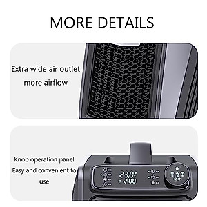 Portable Air Conditioners,evaporative Air Cooler with Panel Control,Outdoor Utility Air Conditioner and Dehumidifier for Camping,Tents Pet Houses