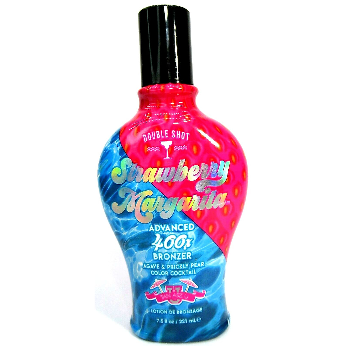Tan Asz U Double Shot Strawberry Margarita Advanced 400X Bronzer 7.5oz