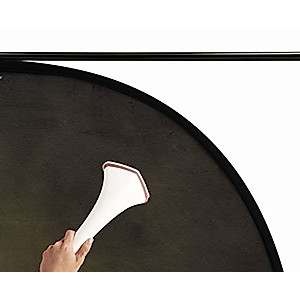 Kate Dark Blue Collapsible Backdrop for Photography Brown Pop Up Photo Backdrops Portable Folding Background for Portrait, Live Streaming, 5x6.5ft