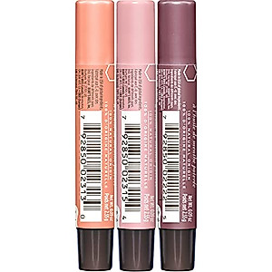 Burt's Bees Lip Balm Easter Basket Stuffers, 3 Nourishing Lip Care Shimmers for All Day Glow, Kissable Color Spring Gift Set -Peony, Fig & Rhubarb (Packaging May Vary)