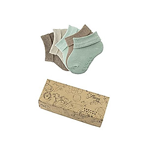 Unisex Baby Socks Pack Of 5 Newborn Socks Baby Girl Socks Baby Boy Socks Infant Socks Toddler Socks Organic Cotton 5 color Socks