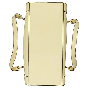 Calvin Klein Ellie Novelty Triple Compartment Shoulder Bag, Lemon,One Size