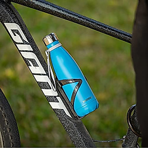 koodee Insulated Water Bottles-17 oz Stainless Steel BPA Free Water Bottle Double Wall Vacuum Sports Water Bottle Flask(Royal Blue)