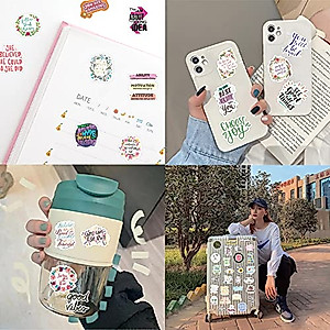 200 Pcs Inspirational Stickers,Motivational Stickers,Vision Board Stickers,Positive Stickers for Teens Adults,Stickers for Journaling,Journal Sticker Pack,Scrapbooking,Journaling,Personalized Decals