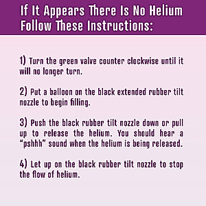 Blue Ribbon Balloon Time Disposable Helium Tank 14.9 cu.ft - 50 Latex Balloons + Balloon Tying Tool + Curling Ribbon