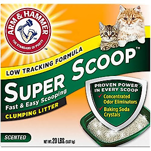 Arm & Hammer Super Scoop Clumping Litter Fresh Scent, 20lb