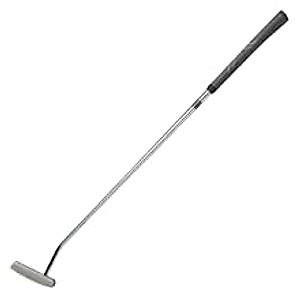 Bell II F-410 Full Offset Oversize Blade Golf Putter + Winn Dri-Tac Dark Gray Standard Grip (Right, 35)