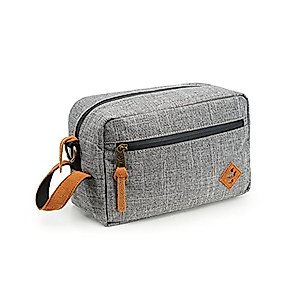Revelry Supply RV80020 Toiletry Kit, Small, Crosshatch Grey