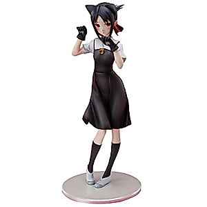 LUNK 2 Piece Shinomiya Kaguya & Fujiwara Chika Characters Model PVC Statue Ornament Gift