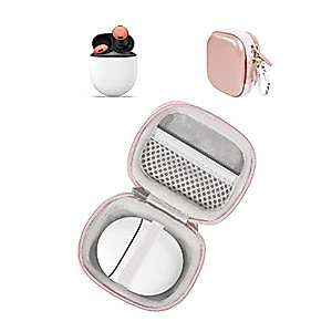 getgear Earbuds Case Compatible with Google Pixel Buds A-Series, Pixel Buds Pro (Pink)