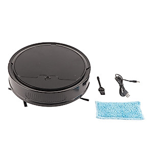 Vacuum Cleaner, 9W Robot Vacuum, 400ML Collection Box, Quiet Robotic Vacuum Cleaner for Pet Hair, Dust, Hardwood Floors, and Carpets