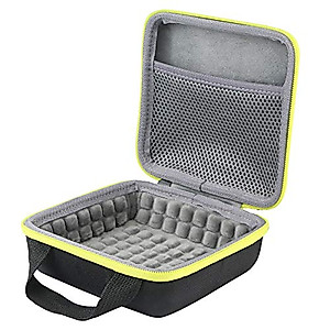co2CREA Hard Travel Case Replacement for Bose SoundLink Color 2 Bluetooth Speaker II (Black Case + Yellow Citrus Zipper)