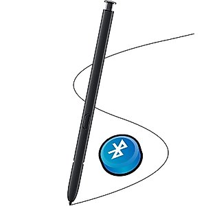 S22 Ultra S Pen withBluetooth for Samsung Galaxy S22 Ultra 5G SM-S908 Stylus Pen with Remote Control S22 Ultra Touch S Pen Replacement(Phantom Black)