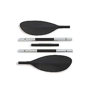 Intex Explorer K2 Yellow 2 Person Inflatable Kayak with Aluminum Oars & Air Pump