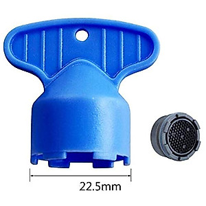 LIUCM 5 Pcs Cache Faucet Aerator Key Removal Wrench Tool For M 16.5 18.5 21.5 22.5 24 Cache Aerators Faucet Aerator Removal Wrench