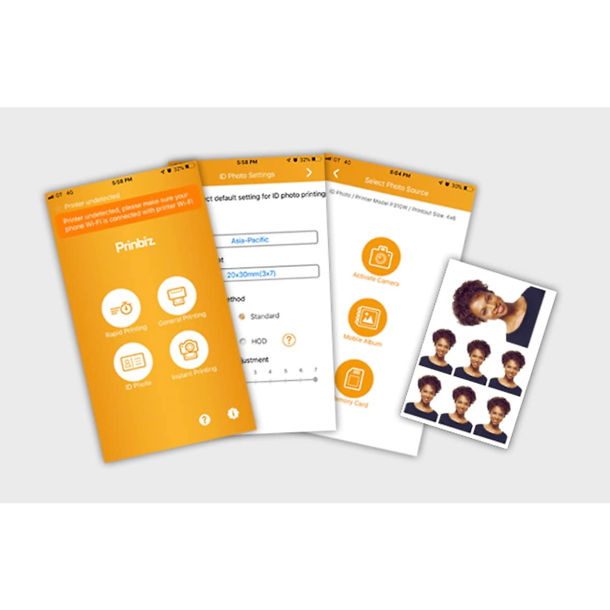 Hiti P322W 4x6in Lightweight Passport Wireless Photo Printer