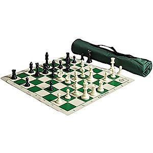 US Chess Quiver Chess Set Combo (Green)