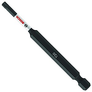 BOSCH ITT203501 1-Piece 3-1/2 In. Torx #20 Impact Tough Screwdriving Power Bit