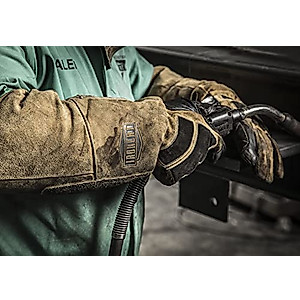 IRONCAT 9070LHO Goat and Cow Stick Welding Glove -Medium, Pre-Curved Fingers, Kevlar Thread, Climax Aerogel Insulation , Tan