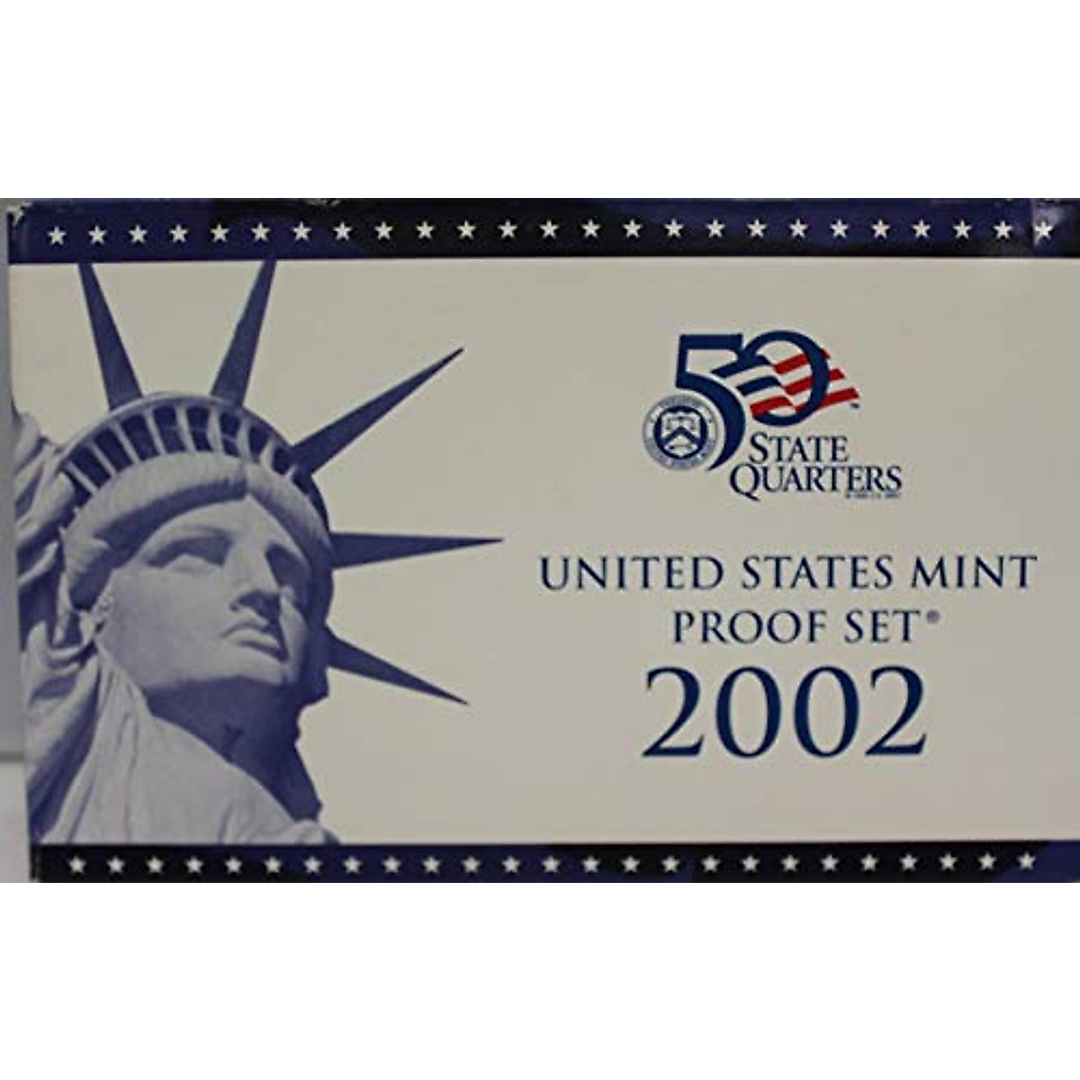 2002 S US Mint Proof Set Original Government Packaging