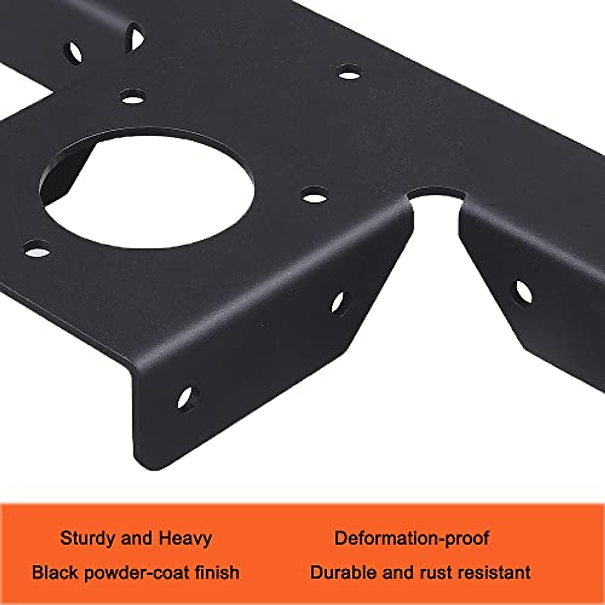 Wpbhk 2Pcs Heavy Duty Pergola Corner Brackets Extension 3-Way T Brackets for 4x4 (Actual Size:3.5X3.5) Post Bracket Pergola Gazebo Kit (2)