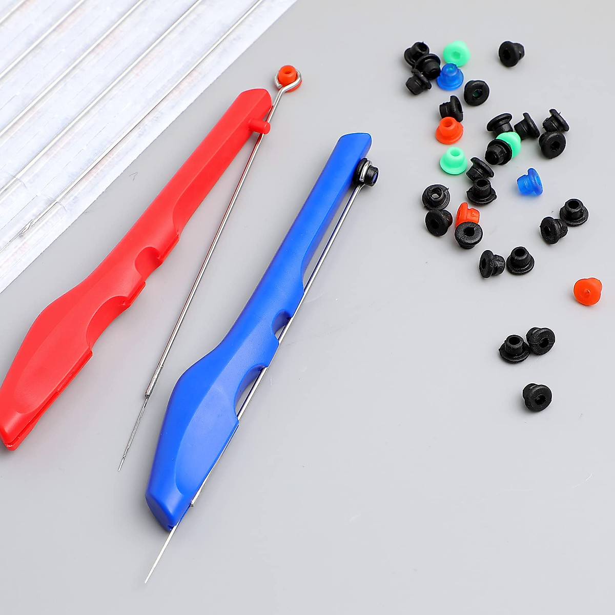 Solong 2PCS Tattoo Poke a Stick Tattoo Kit Hand Stick n Tattoo Poke Pen Set with Tattoo Ink Gloves Tattoo Needles GK803TN01-US