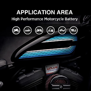 ATV Battery YTX14-BS, UPLUS EB14C-4 Scooter Snowmobile UTV Motorcycle Battery Maintenance Free - Sealed AGM Powersports Batteries Compatible with Honda Suzuki Kawasaki Yamaha