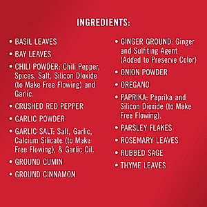 McCormick Two Tier Chrome 16 Piece Spice Rack Organizer with Spices Included, 26.09 oz