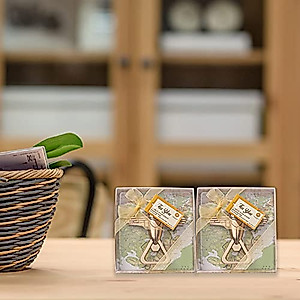 18 Pack Airplane Beer Bottle Opener Party Favor for Guests,Let the Adventure Begin Bottle Openers for Travel Theme Wedding Favor,Baby Shower Favor,Bridal Shower Party Favors/Souvenirs