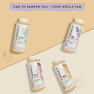 The Honest Company Foaming Bubble Bath , Gentle for Baby , Naturally Derived, Tear-free, Hypoallergenic , Sweet Almond Nourish, 12 fl oz