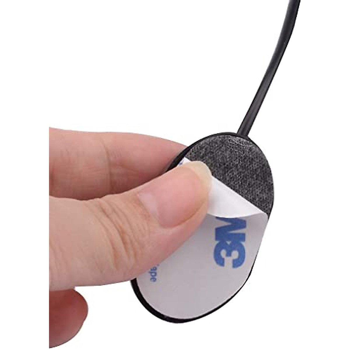 FingerLakes Mic 2.5mm External Microphone Assembly for Car Vehicle Head Unit Bluetooth Enabled Audio Stereo Radio Receiver GPS DVD with 3m Cable Plug and Play FL202