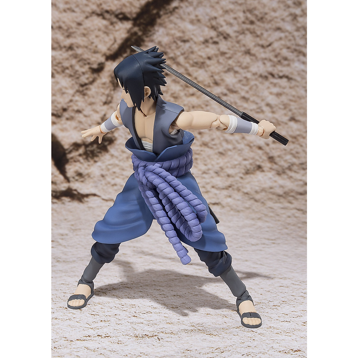 Bandai Tamashii Nations Naruto Shippuden Sasuke Uchiha S.H. Figuarts Action Figure (Itachi Battle)