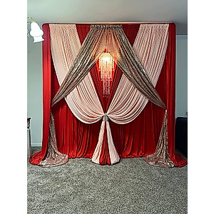 FlavorThings Sparkling Iridescent Acrylic Beaded Hanging Chandelier (W10.25"H30”)，3 Tiers Beads Pendant Shade, Ceiling Chandelier Lampshade with Acrylic Jewel Droplets, Beaded Lampshade