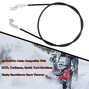 Wanotine 946-04397A Speed Selector Cable for MTD Craftsman Yard Machines Husky Snowblower 746-04397 746-04397A