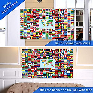 World Flag Banner | 3x5 ft International Country Flags