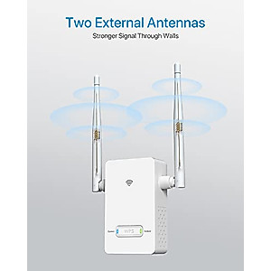 BrosTrend Universal WiFi to Ethernet Adapter, 300Mbps on 2.4GHz, WiFi to Wired Converter Wireless Bridge with RJ45 Port for Printer, Smart TV, Blu-Ray Player, etc, Connect a Wired Device to Wi-Fi